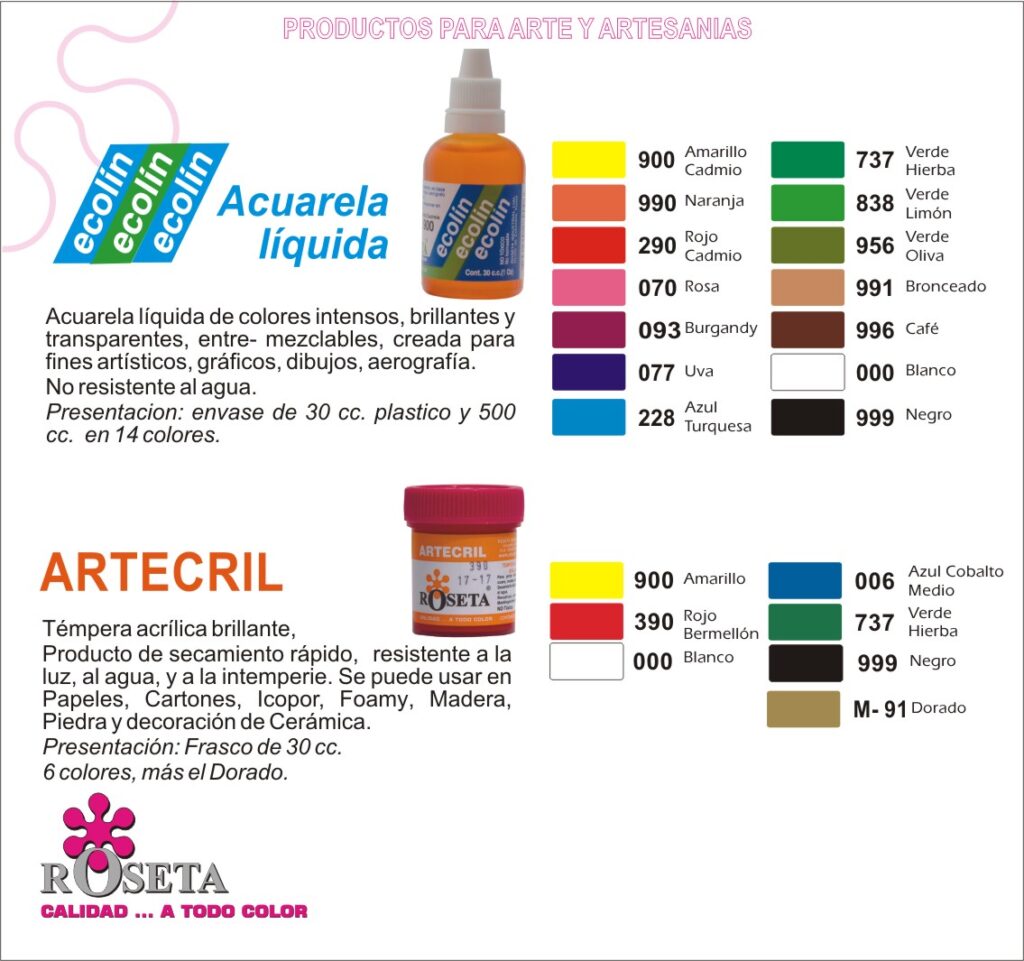 ecolin Amarillo 900 – Roseta